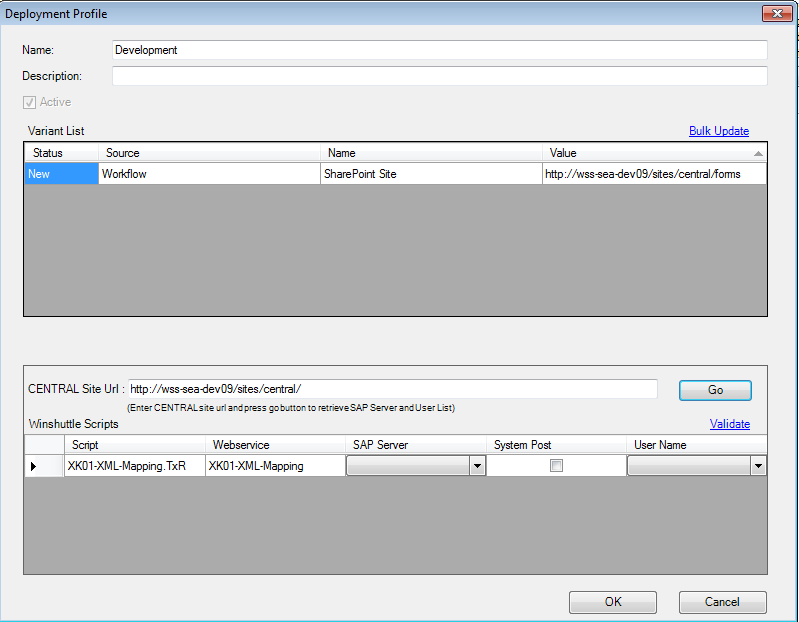 Winshuttle Vendor Master Tutorial Step 1 6 Creating The Workflow And Publishing The Solution