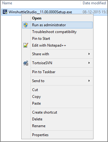 Single .exe: Fresh installation and upgrade