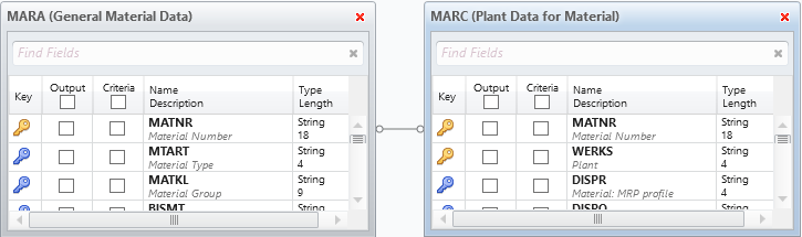 Choose Query Tables And Fields Studio V11